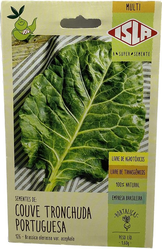 COUVE TRONCHUDA PORTUGUESA - Peso Liq. 1,6g - Tudo para Agricultura, Jardinagem e Controle de ...