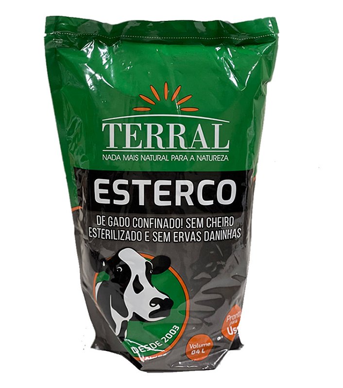 TERRAL ESTERCO BOVINO 2KG - Tudo para Agricultura, Jardinagem e ...