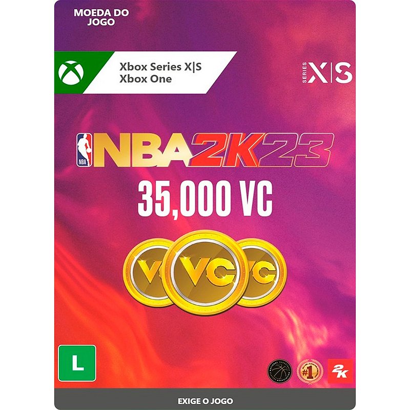 Giftcard Xbox NBA 2K23 - 35000 VC - GCM Games - Gift Card PSN, Xbox ...