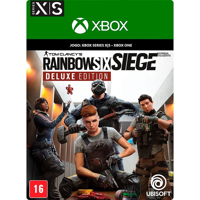 Giftcard Xbox Tom Clancy's Rainbow Six Siege Deluxe Edition - GCM Games ...