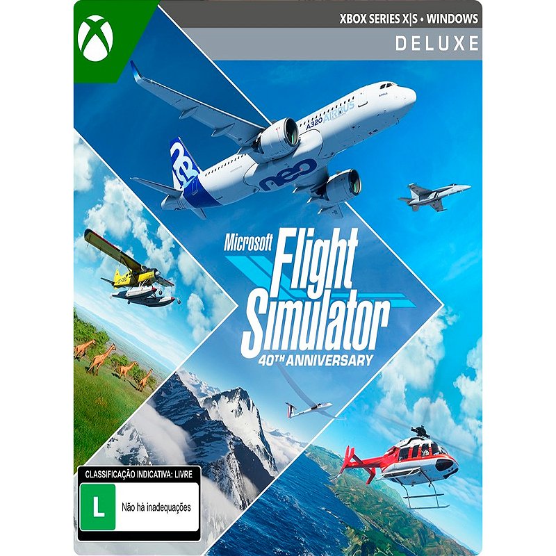 Giftcard Xbox Flight Sim 40 Anniv Deluxe - GCM Games - Gift Card PSN ...