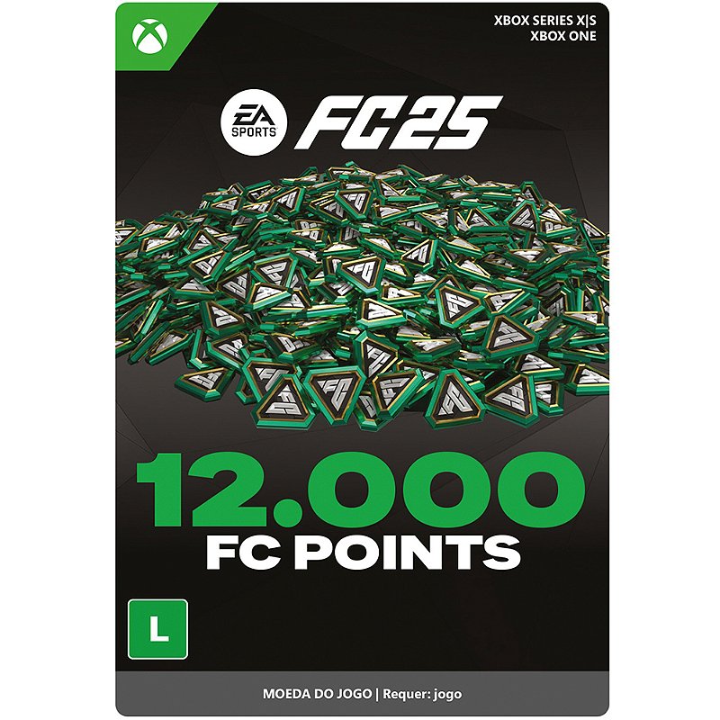 EA FC 25 - XBOX - 12000 POINTS - GCM Games - Gift Card PSN, Xbox ...