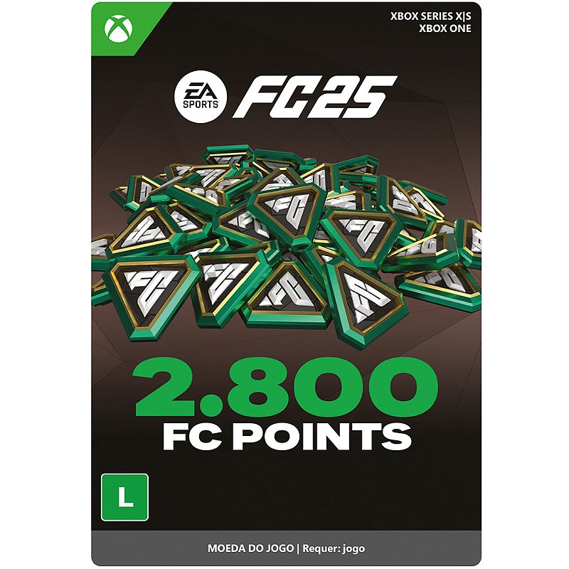EA FC 25 - XBOX - 2800 POINTS - GCM Games - Gift Card PSN, Xbox ...