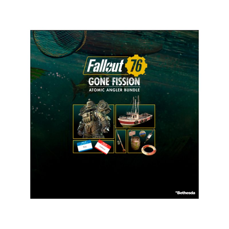 Fallout 76: Atomic Angler Bundle - GCM Games - Gift Card PSN, Xbox ...