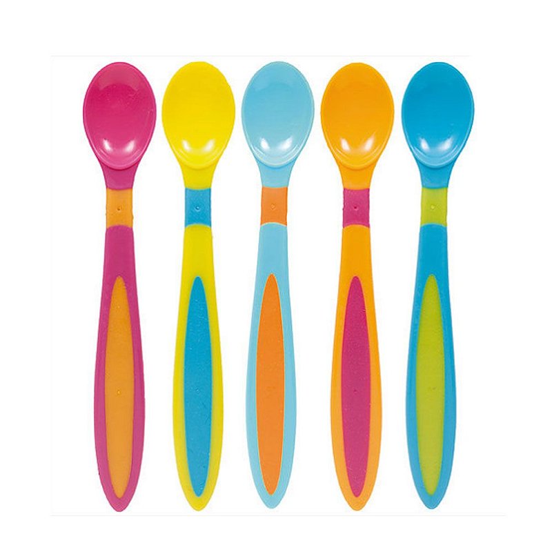 Kit Colher Buba 5 Unidades Coloridas - Pequenos Travessos | Brinquedos ...