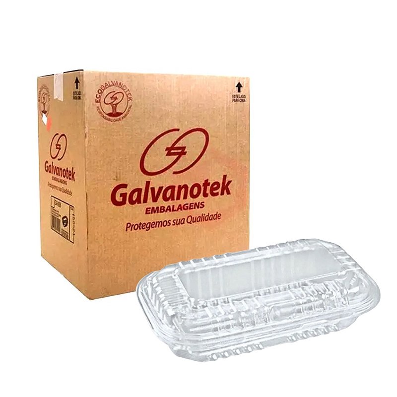 Caixa Embalagem Doce Salgado GA08 - Galvanotek - Jw Distribuidora
