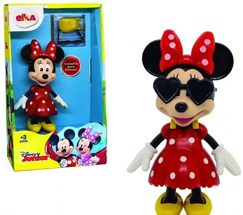 Boneca Minnie - Com Acessórios - 1176 - Elka - Real Brinquedos