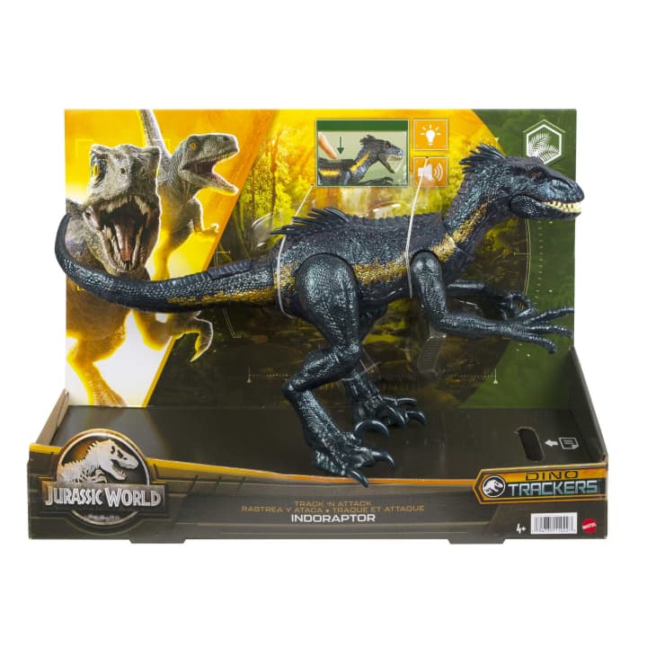 Jurassic World Dinossauro Rastreio e Ataque Indoraptor - HKY11 - Matte ...