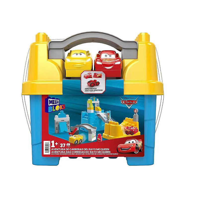Mega Blocks Relâmpago McQeen - HHN04 - Mattel - Real Brinquedos