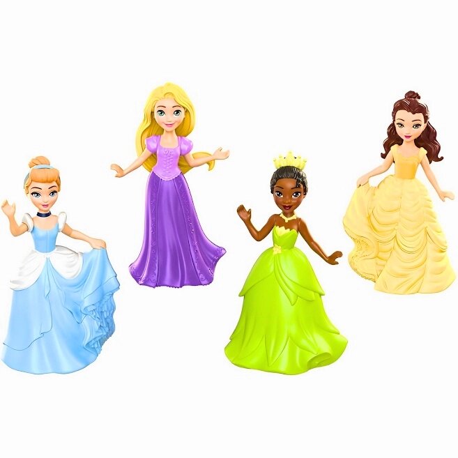 Boneca Disney Mini Princesas 5 Cm - HLX37 - Mattel - Real Brinquedos