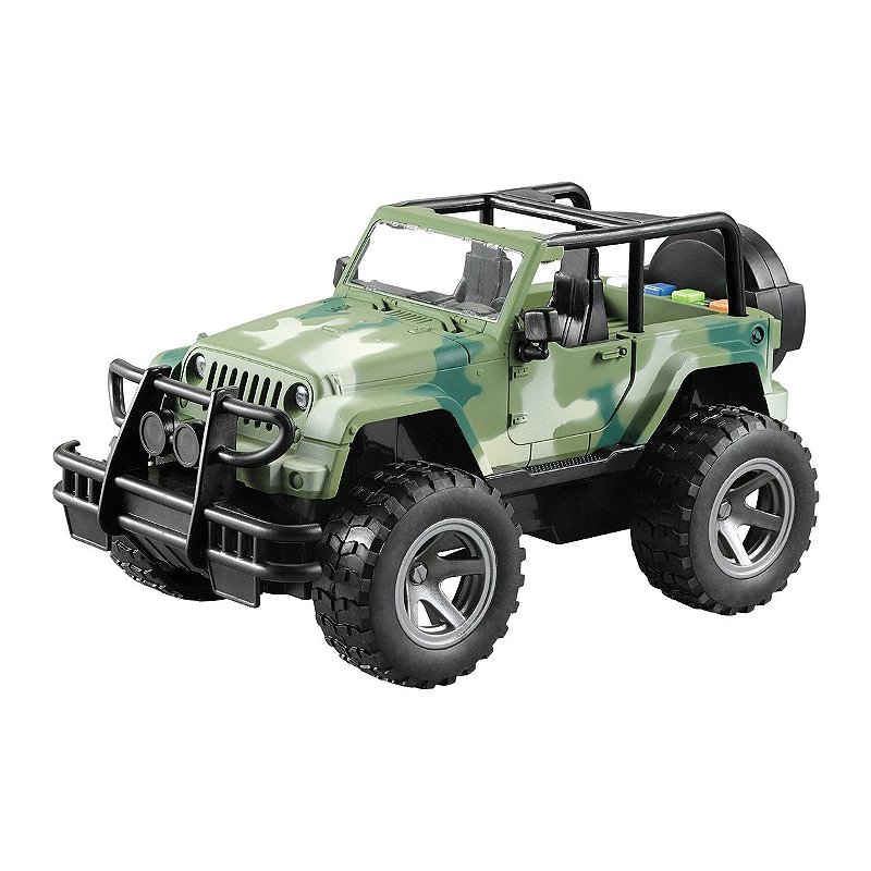 Carro Jipe Off Road - C/Luz e Som - Verde - 9274 - Zippy Toys - Real ...