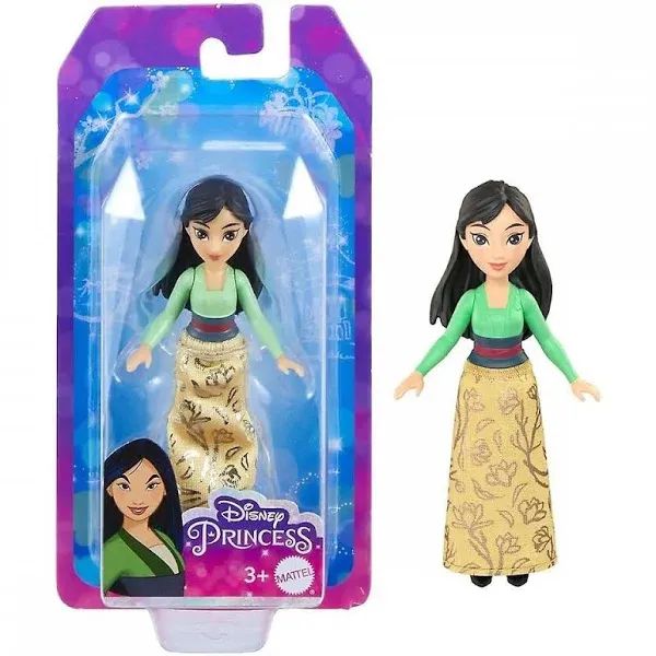 Disney Mini Princesa - 09 cm - HLW69 - Mattel - Real Brinquedos