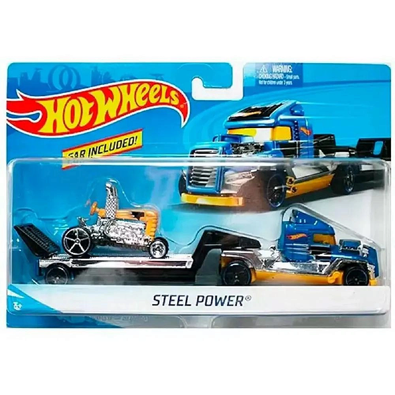 Caminhão Hot Wheels Steel Power - BDW51-CGC18 -Mattel - Real Brinquedos