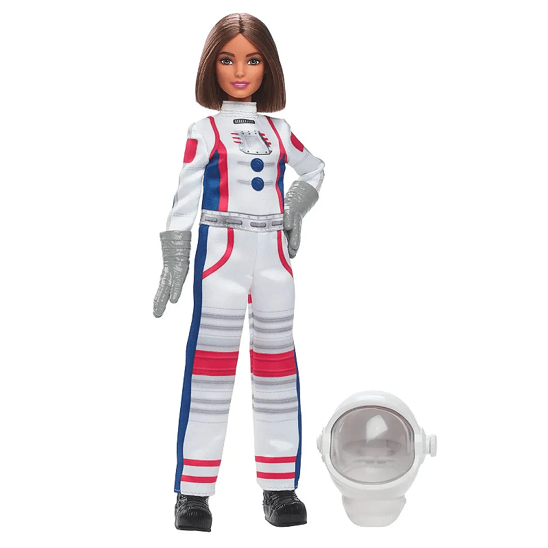 Boneca Barbie Morena Profissões Astronauta - HRG41 -Mattel - Real ...