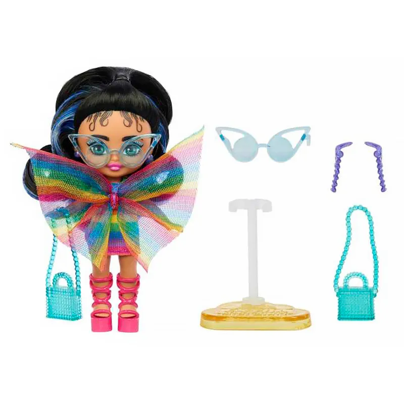 Boneca Barbie Mini Extra - Com Acessórios - HLN44/ HPJ09 - Mattel ...