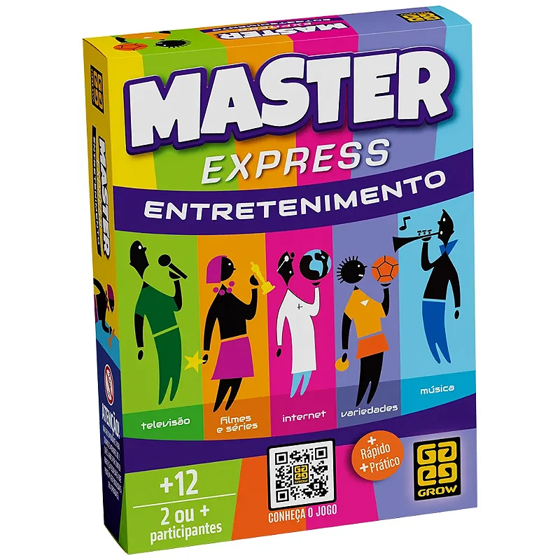 Jogo Master Express - Entretenimento 04743 Grow - Real Brinquedos