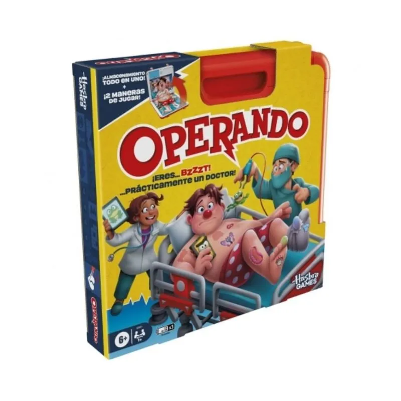 Jogo Operando Refresh G0951 - Hasbro - Real Brinquedos