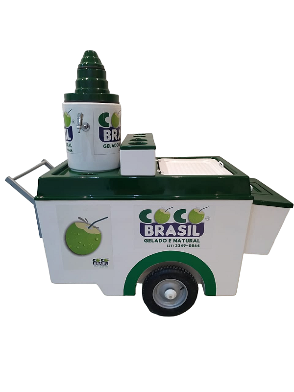 Carrinho para água de coco - Carrinho de Coco