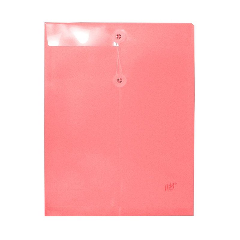 ENVELOPE PLASTICO VAI-VEM C/CORDAO VERTICAL VERMELHO OF REF.EN01AVM YES ...