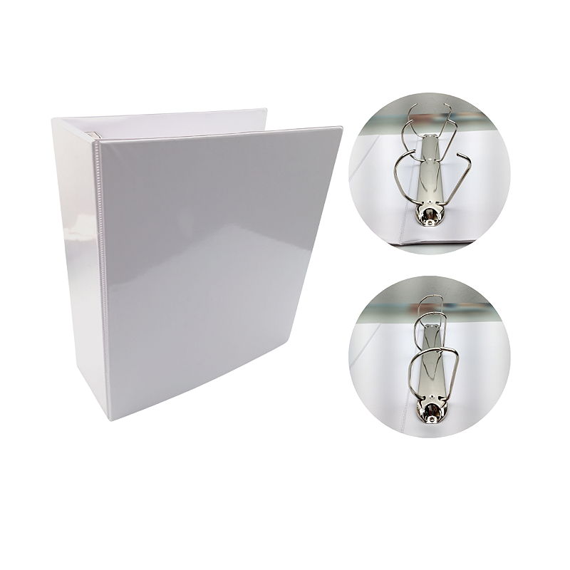 PASTA FICHARIO 3 ARG A4 315X265X100MM C/PLASTIF TRANSP COR BRANCA ...