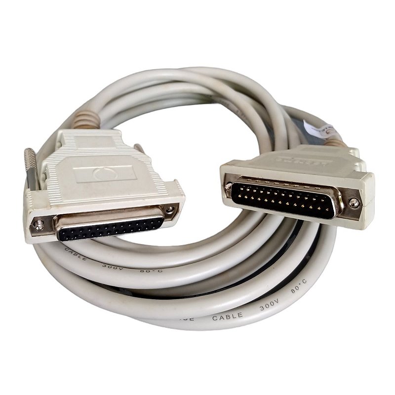 CABO SERIAL DB25 FEMEA PARA DB25 MACHO 3MTS RS232 - Soluções em ...
