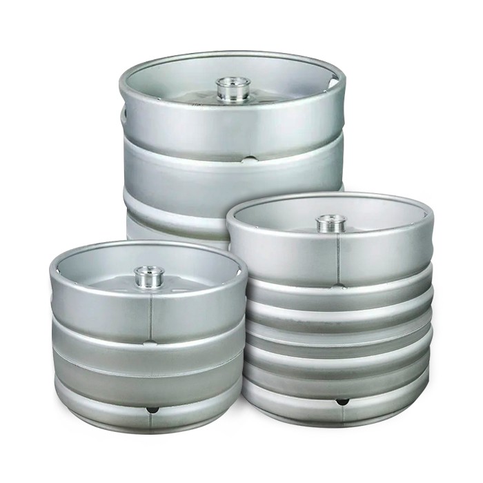 Barril Inox Euro - Brewhouse Insumos Cervejeiros