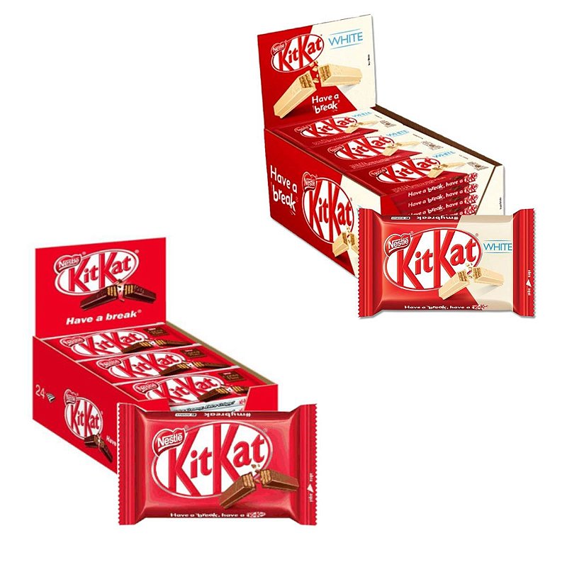 Kit Kat Have a break caixa com 24 Unidades, - Os melhores Artigos para ...