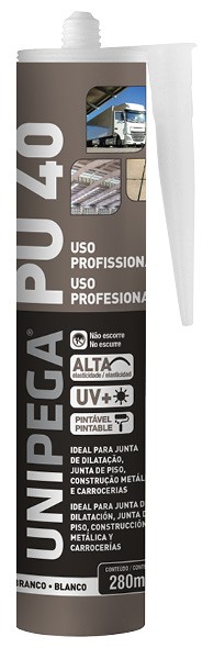 PU 40 Uso Profissional Branco 280g - Unipega - Palácio das Tintas de Marília