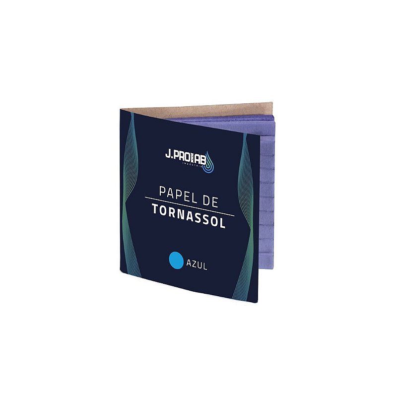PAPEL REAGENTE DE TORNASSOL AZUL - JProlab