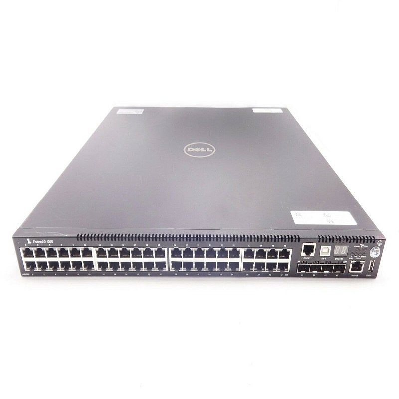 Switch Dell S55T-Ac - 48x 1Gbps - 4x SFP - 2x Exp - Seminovo - Infobell ...