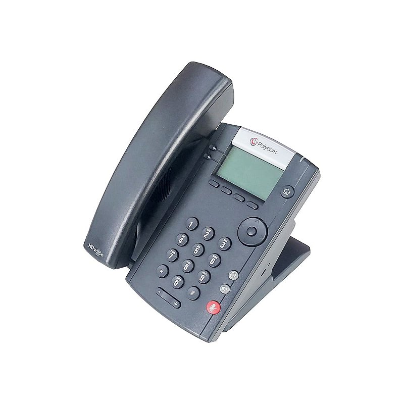 Telefone Ip Polycom Vvx201 PoE - Seminovo - Infobell - Equipamentos de ...
