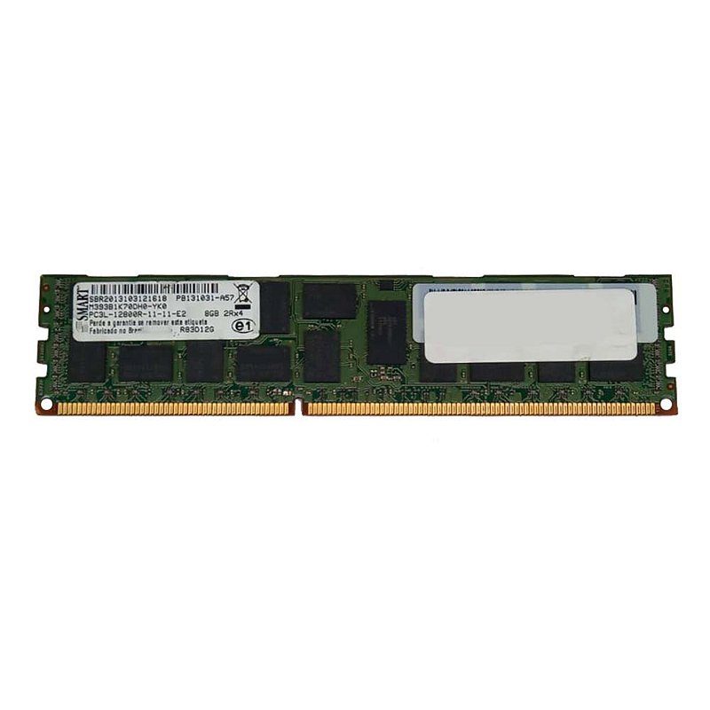 Memória Smart para servidor 8Gb DDR3 1600MHz PC3L-12800R 2Rx4 - Infobell - Equipamentos de TI ...