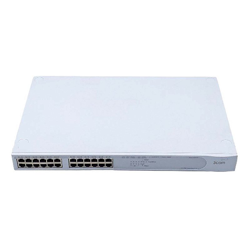 Switch 3com 4400 SE - 24x Portas 10/100Mbps - Seminovo - Infobell ...
