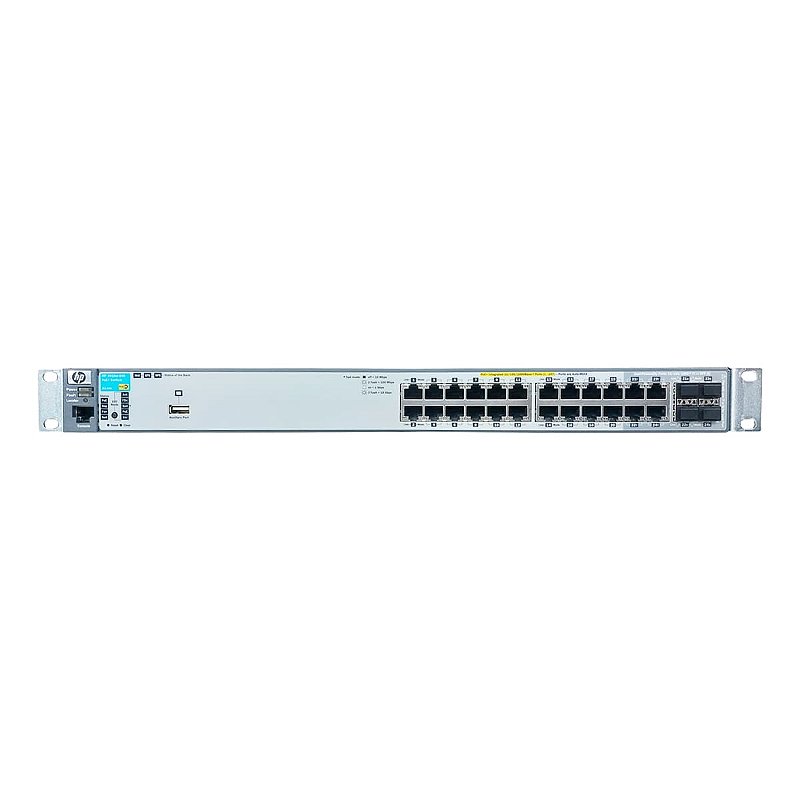 Switch HP 2910al-24G-PoE+ 4x SFP (J9146A) - Infobell - Equipamentos de ...