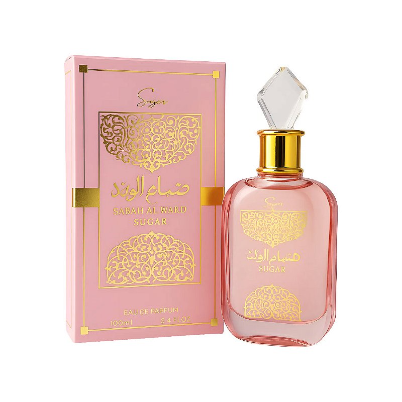 Perfume Árabe Sabah Al Ward Sugar Eau De Parfum 100ml - BMSHOPDROP