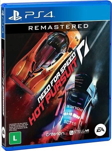 Need For Speed Hot Pursuit Remastered Br - PS4 - Nova Era Games e Informática