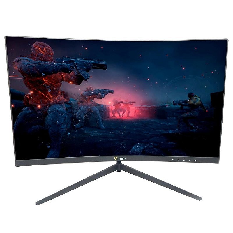 Monitor Gamer 23.6' LED, Curvo, Husky Snow, 165 Hz, Full HD, 1ms, HDMI ...