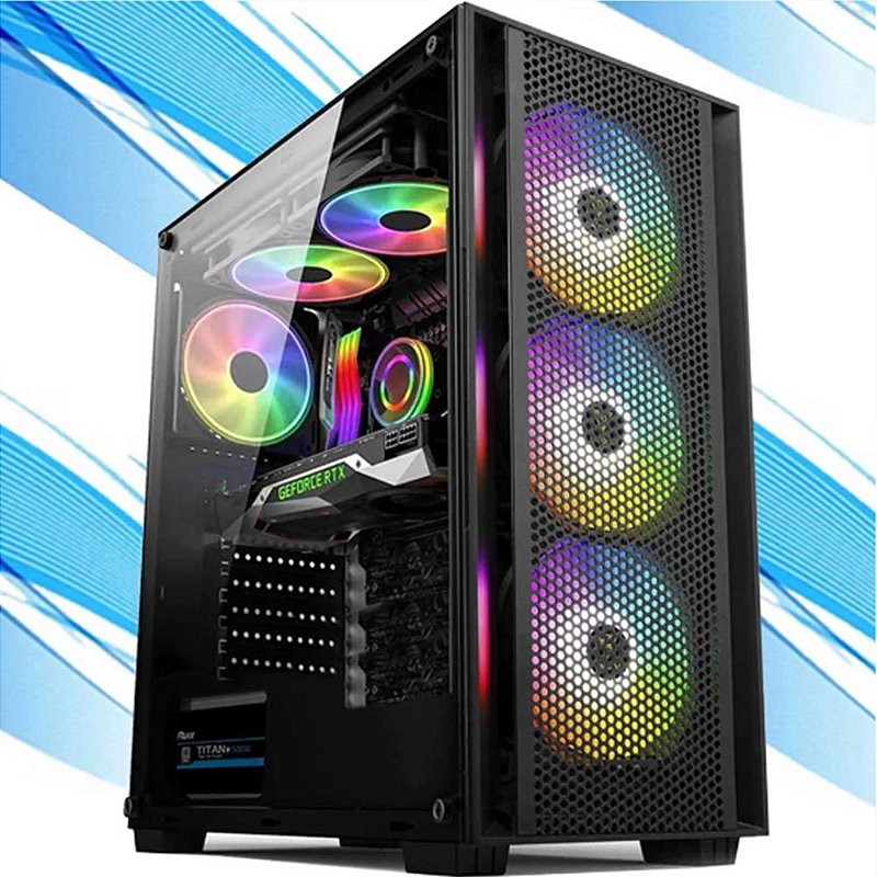 PC Gamer J1, Ryzen 5 8500G, Radeon Graphics, 16GB DDR5, 500GB SSD NVMe ...
