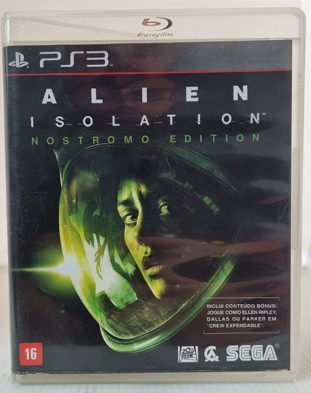 Alien Isolation - PS3 (Mídia Física) - USADO - Nova Era Games e Informática