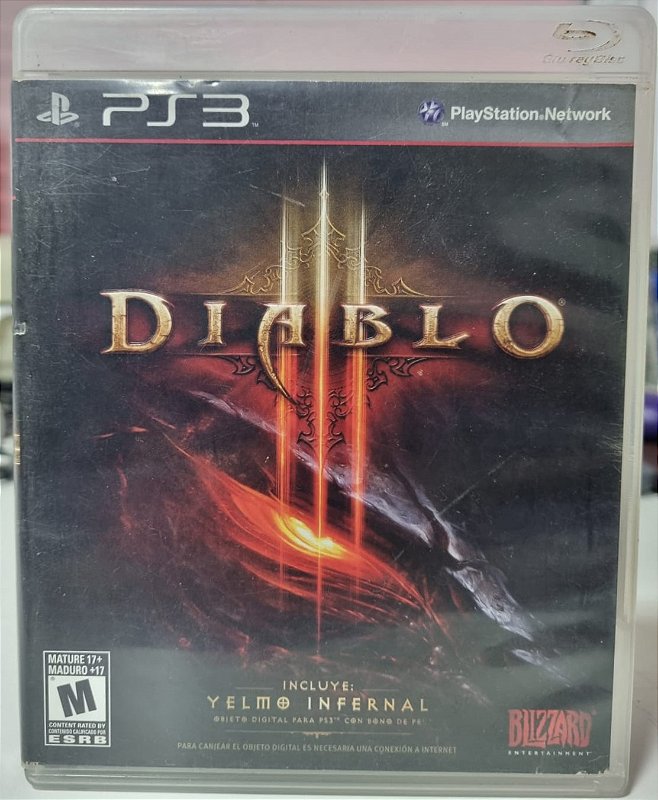 Diablo 3 - PS3 (Mídia Física) - USADO - Nova Era Games e Informática