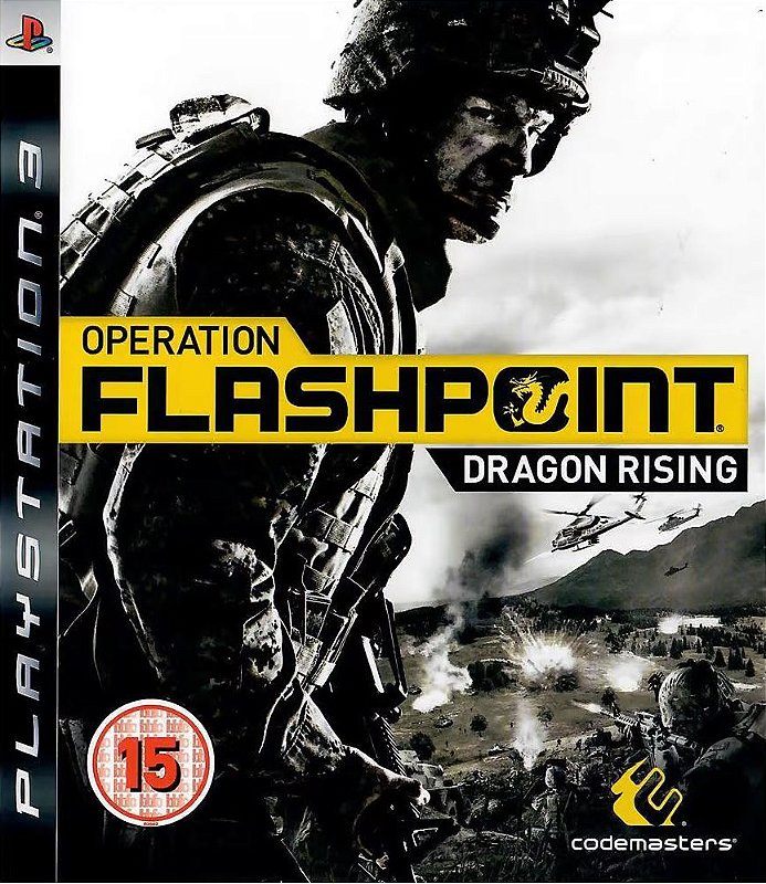Operation Flashpoint Dragon Rising - PS3 (Mídia Física) - USADO - Nova ...