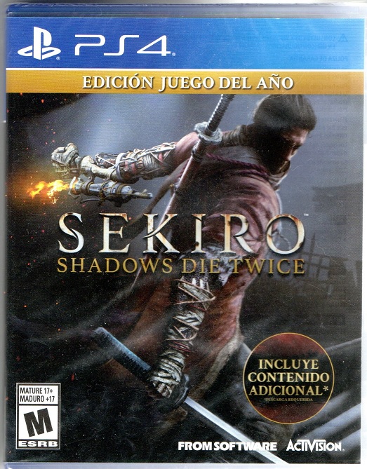 Sekiro Shadows Die Twice - PS4 (Mídia Física) - Nova Era Games e ...