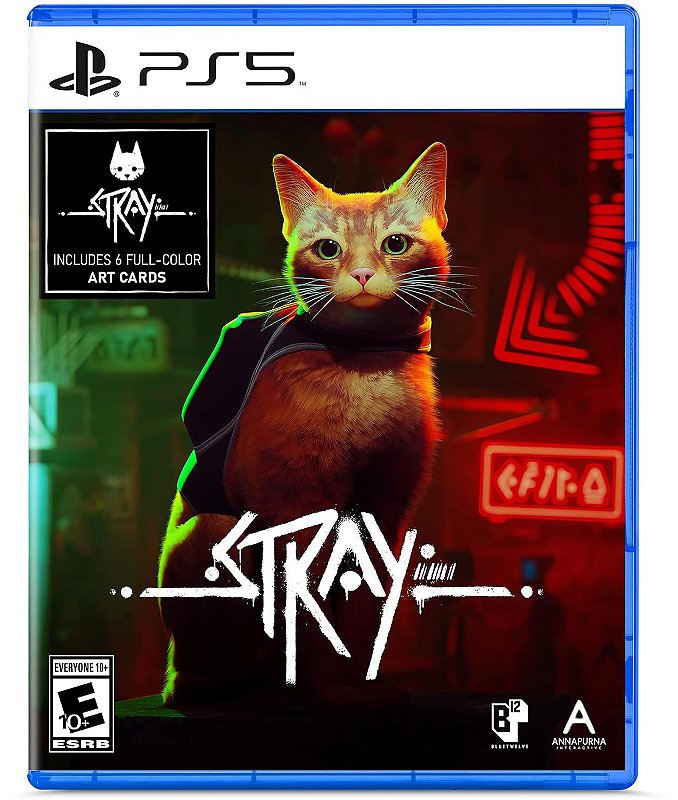 Stray - PS5 (Mídia Física) - Nova Era Games e Informática