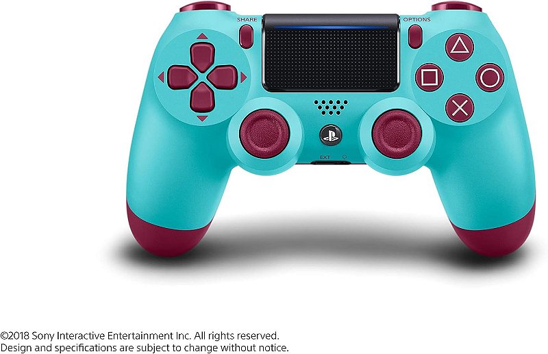 Controle PS4 Dual Shock 4 Berry Blue Uva do Ceu Original Sony Nova Era Games e Informatica