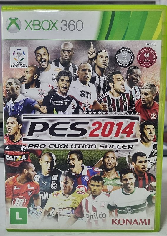 PES 2014 - Xbox 360 (Mídia Física) - USADO - Nova Era Games e Informática