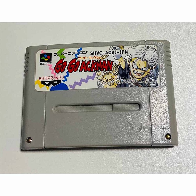 Go Go Ackman, Super Famicom Original (Usado) - Nova Era Games e Informática