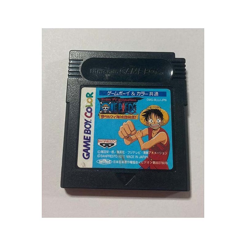 One Piece Yume No Luffy, Game Boy Color Nintendo JP Original (Usado ...