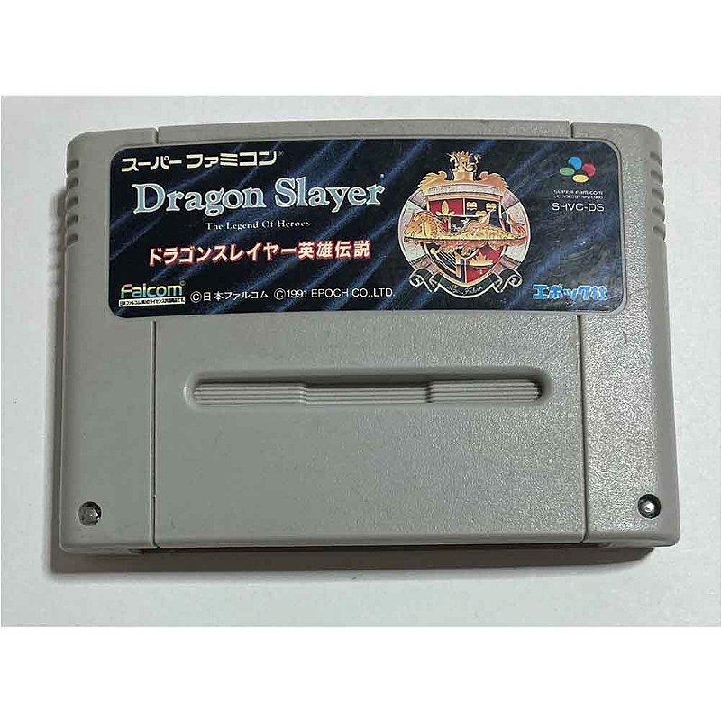 Dragon Slayer, Super Famicom Original (Usado) - Nova Era Games e ...