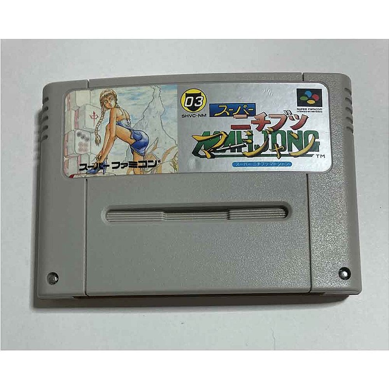Super Nichibutsu Mahjong, Super Famicom Original (Usado) - Nova Era ...