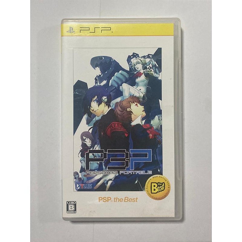 Persona 3, PSP Japonês Original (Mídia Física) - Usado - Nova Era Games ...